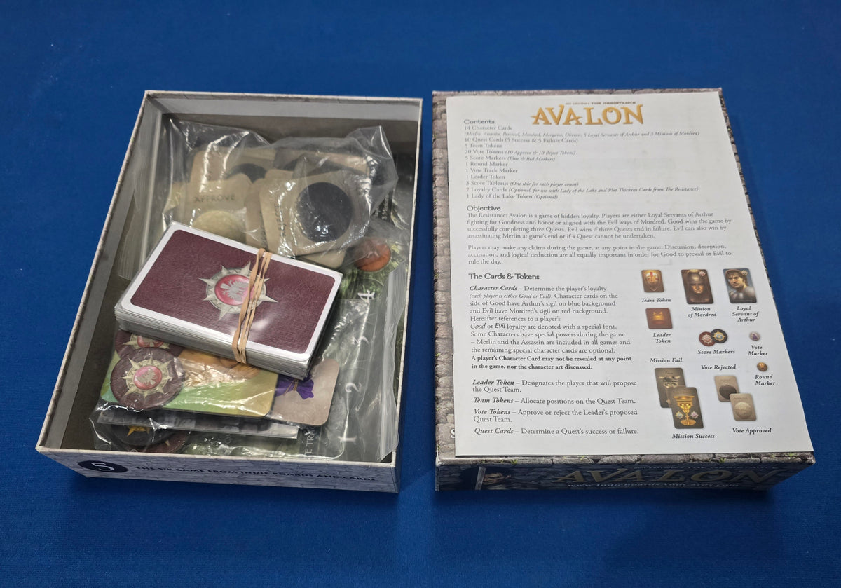 The Resistance: Avalon (open box) - GamersTable.ca freeshipping oshawa ...