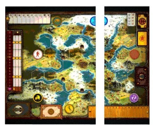 SCYTHE: GAME BOARD EXTENSION - The Gamers Table Oshawa On Freeshipping
